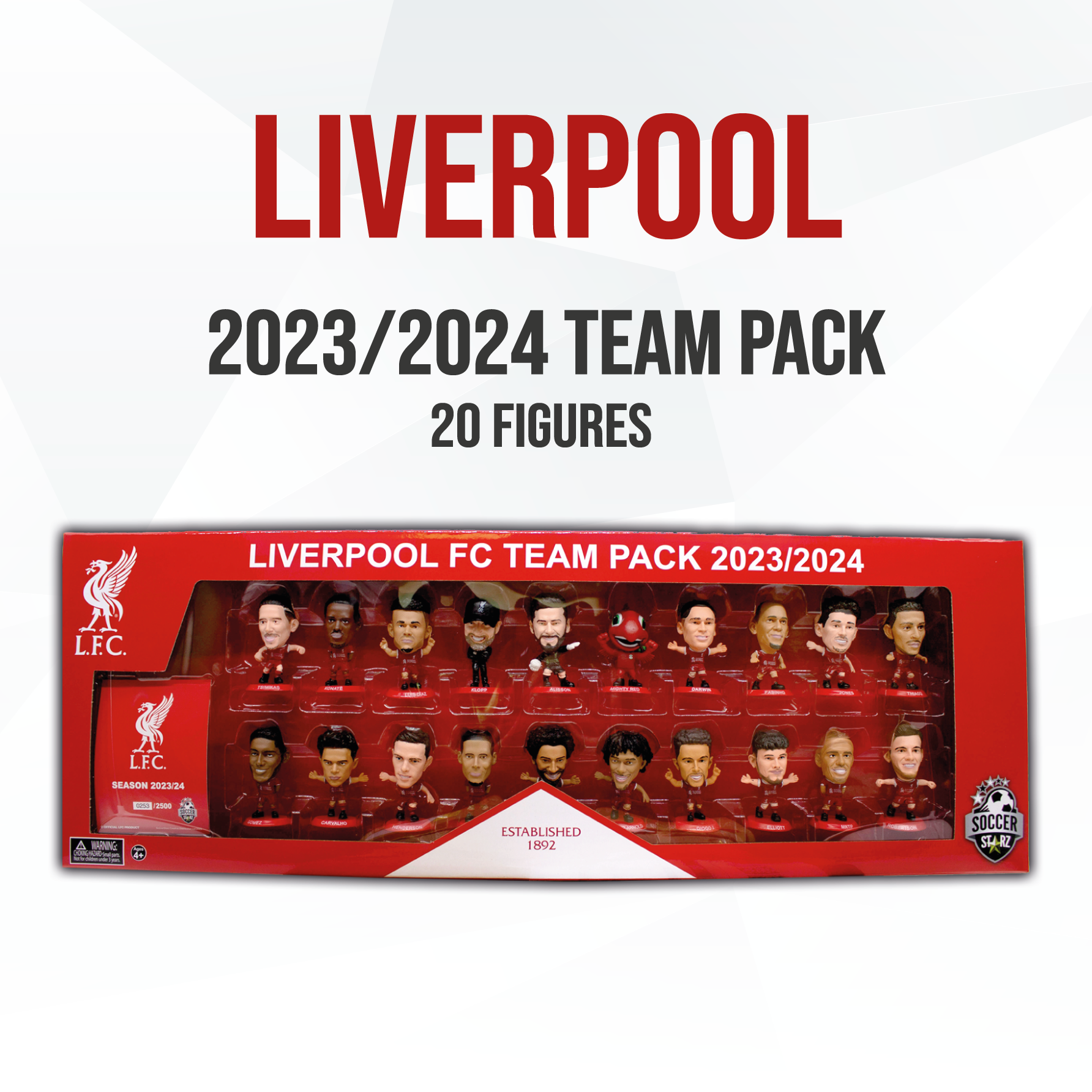 Soccerstarz - Liverpool Team Pack 20 Figures (2023/24 Version) – The ...