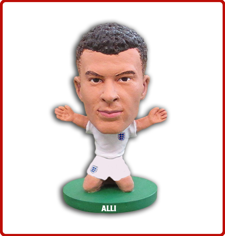 Soccerstarz - England - Dele Alli - Home Kit – The Official SoccerStarz ...